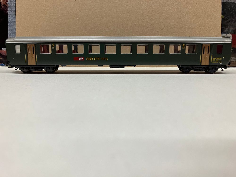 Hag 480 SBB Einheitswagen I, B-2. Klasse, H0 WS (Gebraucht) in Neuendorf für CHF 21 – mit ...