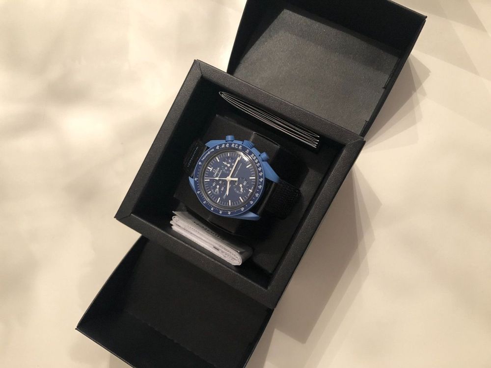 OMEGA x Swatch Moonwatch - Mission to Neptune (Neu und originalverpackt) in Rorschach für CHF ...