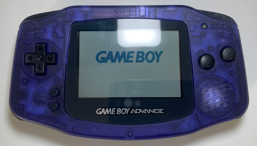 Nintendo Game Boy Advance / Violett Transparent (Gebraucht) in ...