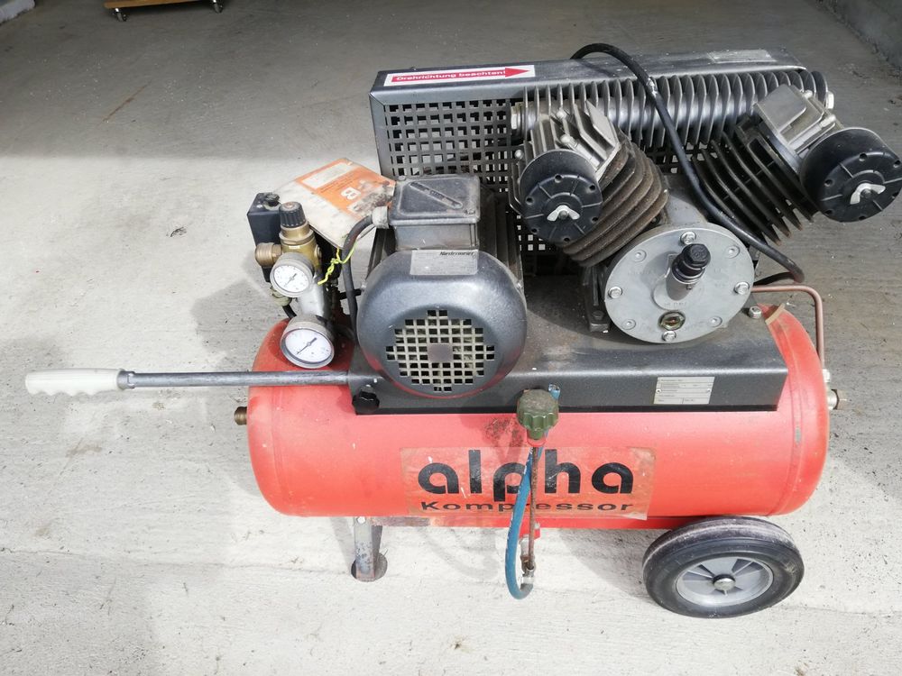 Kompressor 2 Zylinder 400 Volt (Gebraucht) in Wald AR für CHF 75 – nur Abholung auf Ricardo kaufen