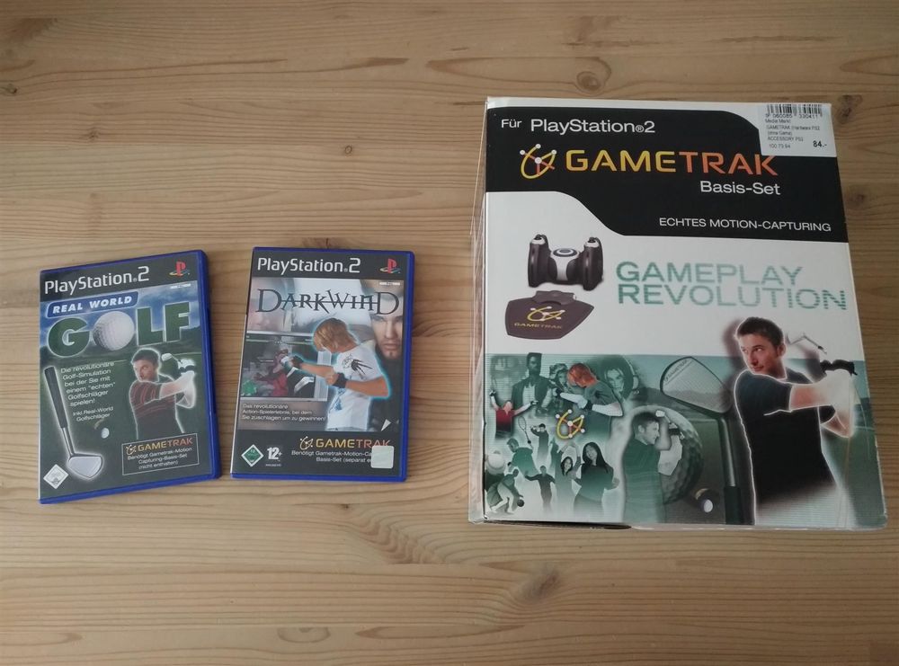 Gametrak Basis-Set OVP + Darkwind + Golf | Kaufen auf Ricardo