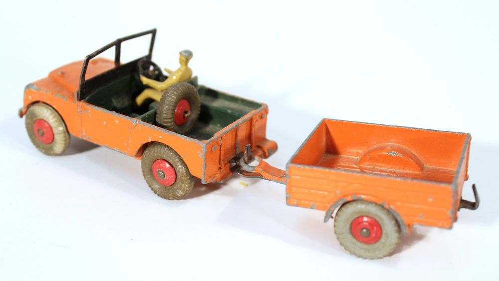Meccano Dinky Toys 340 Land Rover Jeep mit Anhänger 341 | Kaufen auf ...