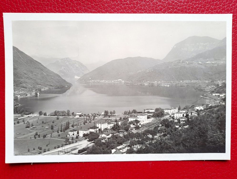 uralte schwarzweisse AK Capolago TI 1929 nach Bern (Gebraucht) in ...
