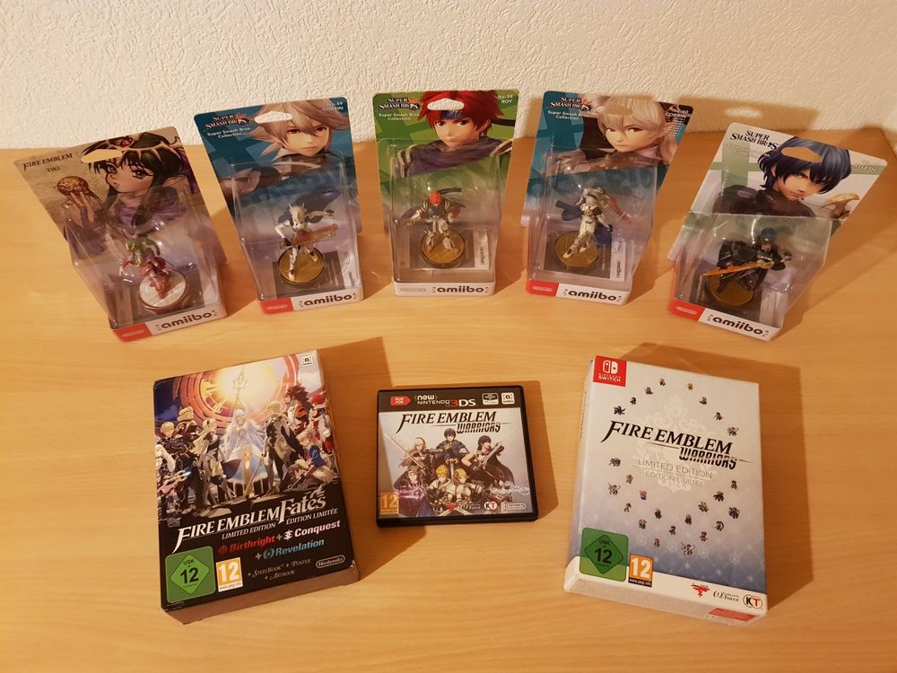 5x amiibo Fire Emblem inkl. 3 Games (Neu (gemäss Beschreibung)) in Münchenstein für CHF 425 ...