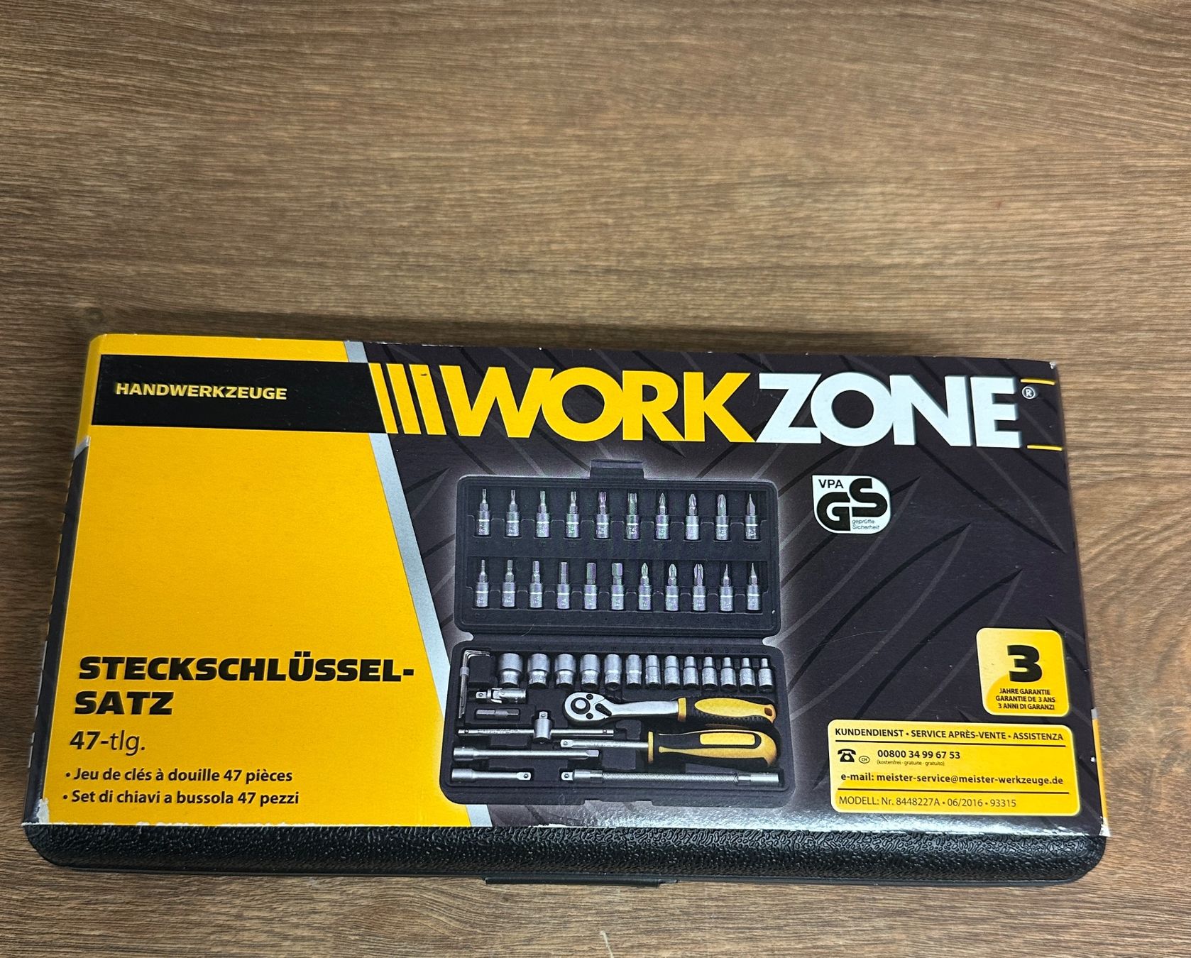 Workzone Steckschluessel-Satz 47-teilig -Neu und Original (Neu und ...