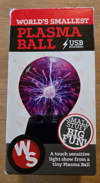 Mini Plasma-Ball der per USB Port elektrisch versorgt wird | Kaufen auf Ricardo