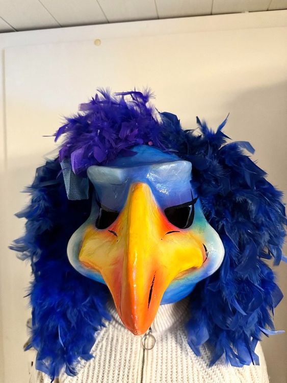 Basel Fasnacht Basler Fasnachtslarve "Vogel" kaschiert (Gebraucht) in Reinach BL für CHF 49 ...