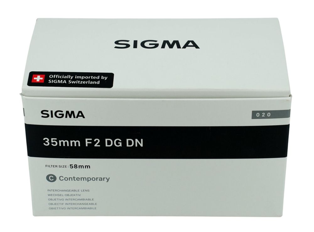 ‘Sigma 35mm F2 DG DN’ für Sony e-Mount, neuwertig, Garantie! (Neu ...