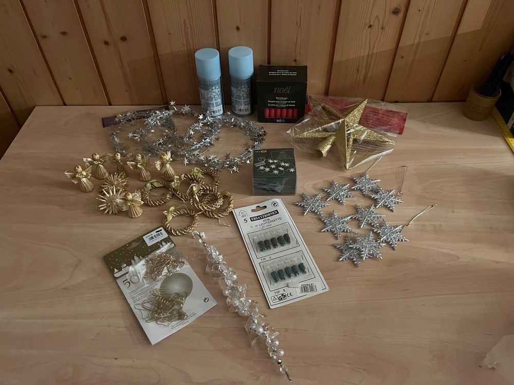 Weihnachts Deko Set klein (Gebraucht) in Burgdorf für CHF 4 – mit ...