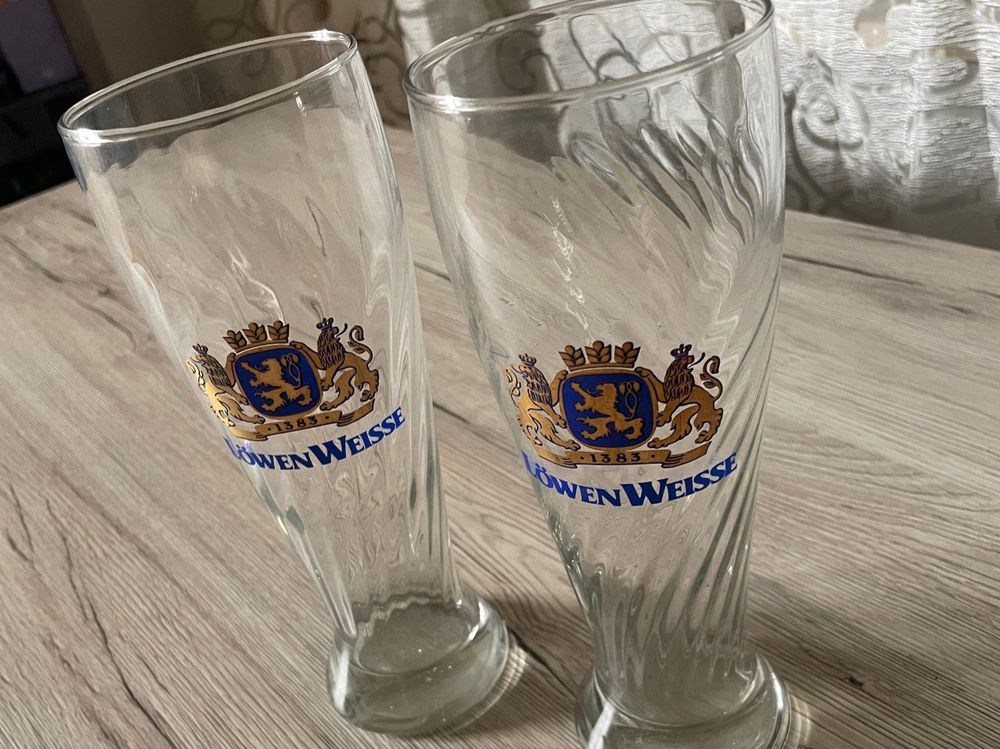 Biergläser Löwen Weisse | Kaufen auf Ricardo