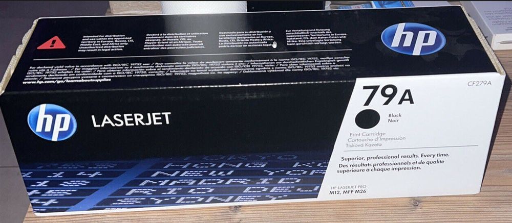 HP LaserJet Pro M12a/M12w, M26a, M26nw Toner, 79A, CF279A (Neu und ...