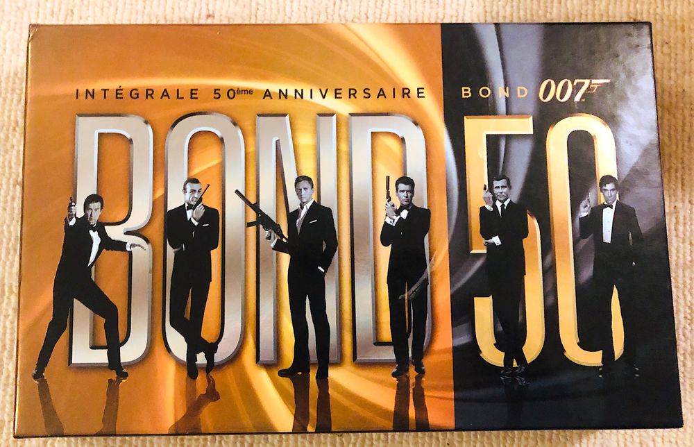 James BOND 007-Collection intégrale 24 DVD- NEU | Kaufen auf Ricardo