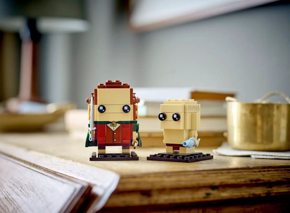 Lego 40630 Brickheadz Frodo™ und Gollum™ (Neu und originalverpackt) in ...