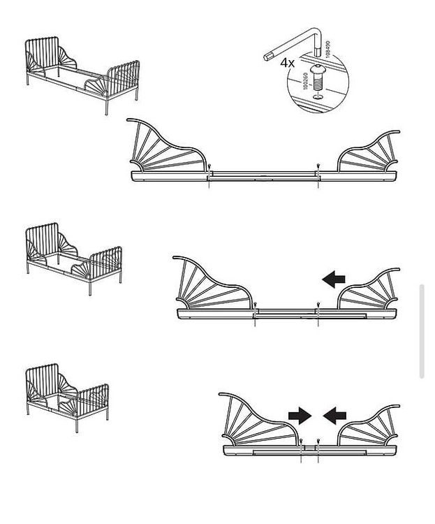 Lit enfant MINNEN Ikea extensible (Gebraucht) in Genève für CHF 90 ...
