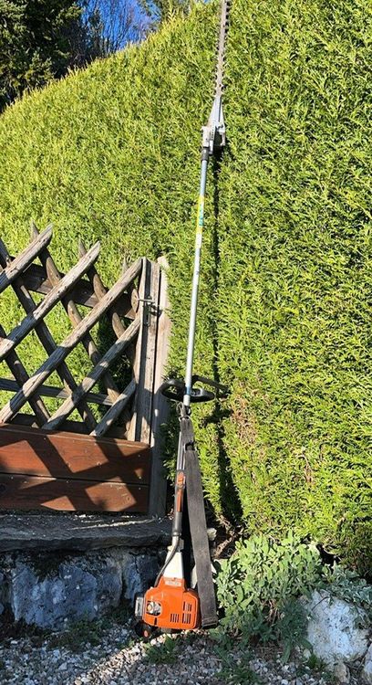 Taille haie STIHL HL75 = TAILLE-HAIES SUR PERCHE THERMIQUE (D'occasion ...