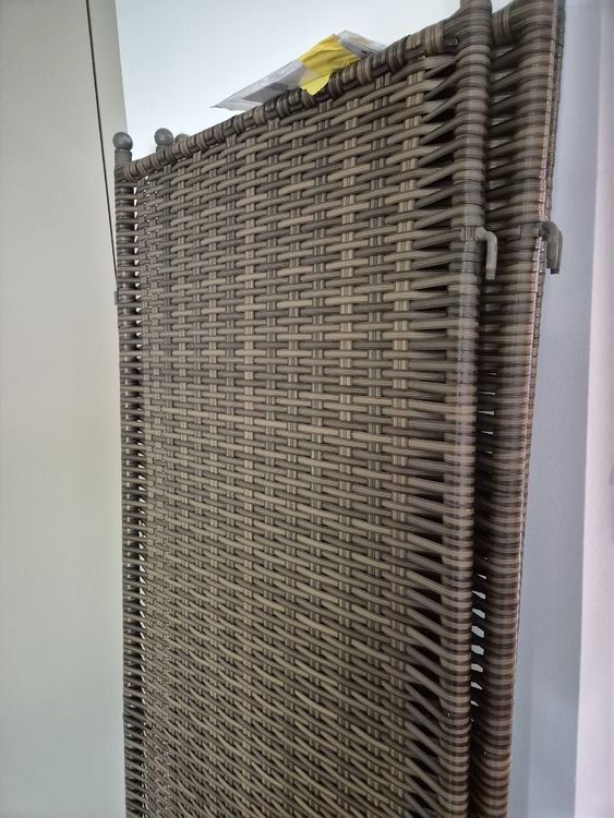 Sichtschutz Paravent aus Rattan, ideal für den Garten (Gebraucht) in ...