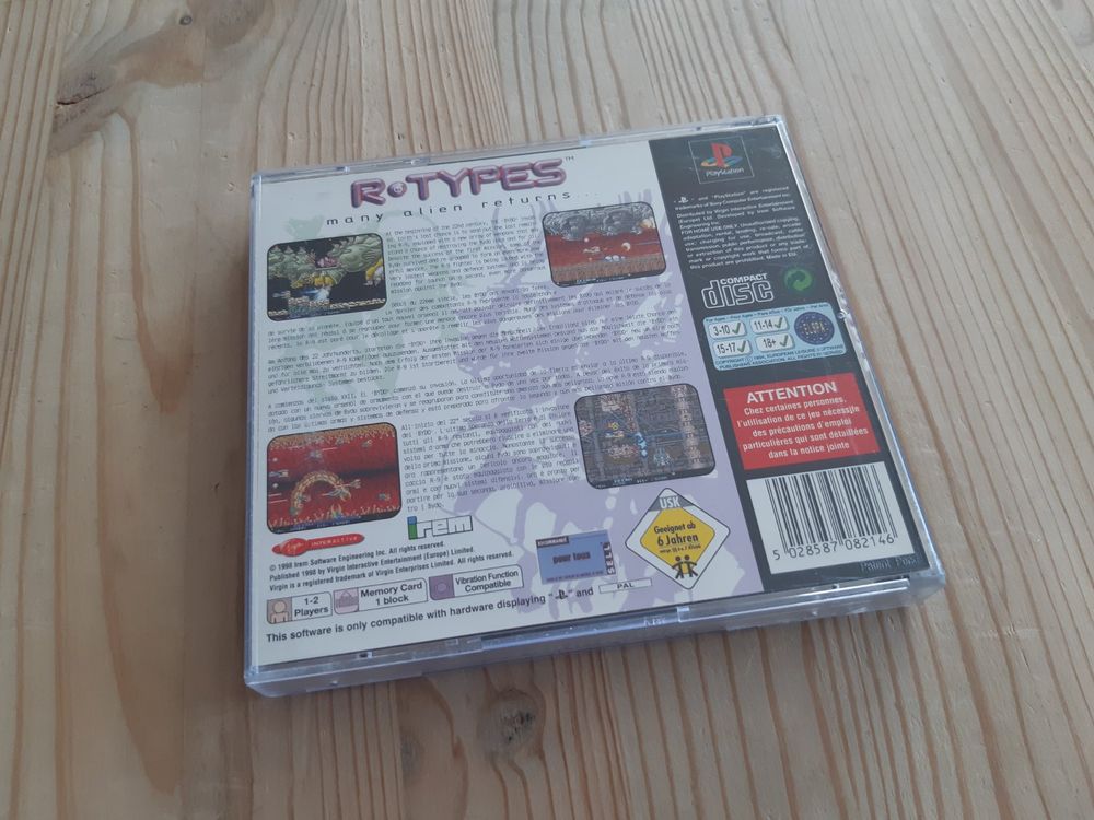 R-Types Rtypes - NEUWERTIG - PS1 (Gebraucht) in Welschenrohr für CHF 48 – mit Lieferung auf ...