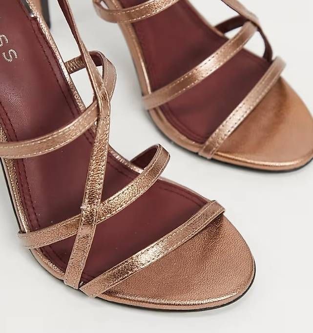 Sandales à talons REISS Rose gold Taille 39 (D'occasion) à Corcelles-le ...