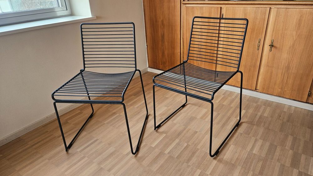 2× HAY Hee Dining Chair – schwarz – Designklassiker (Gebraucht) in Biel ...