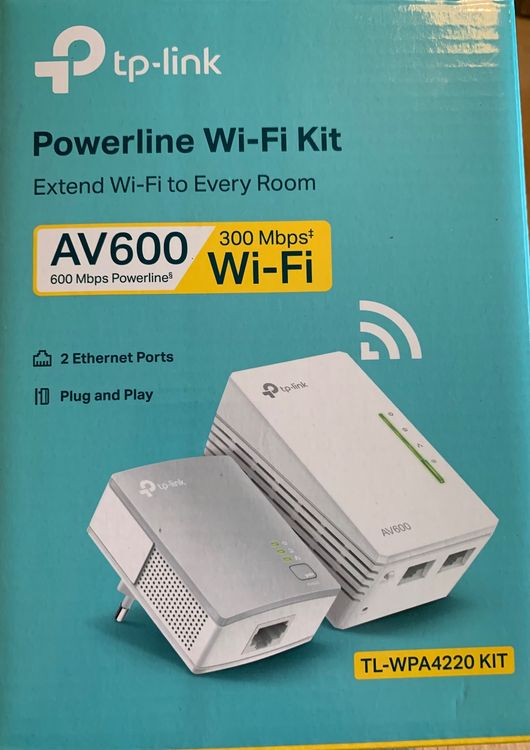 tp-link AV600 Powerline Wi-Fi Kit (Gebraucht) in Thalwil für CHF 10 ...