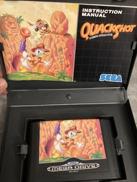 Quackshot Starring Donald Duck - Sega Mega Drive - Top! 59 (Neu (gemäss ...