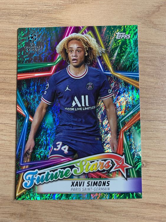 Soccer Xavi Simons PSG Future Stars JADE EDITION 🔥 (Usato) a Netstal ...