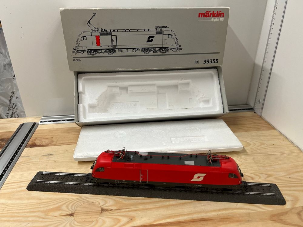 Märklin 39355 BR 1016 ÖB rot Elektrolokomotive (Gebraucht) in Brislach ...
