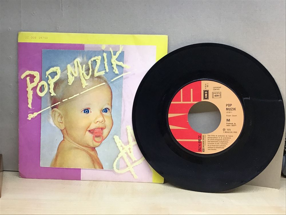 Schallplatte «Pop Muzik» von M (Gebraucht) in Männedorf für CHF 5 – mit ...