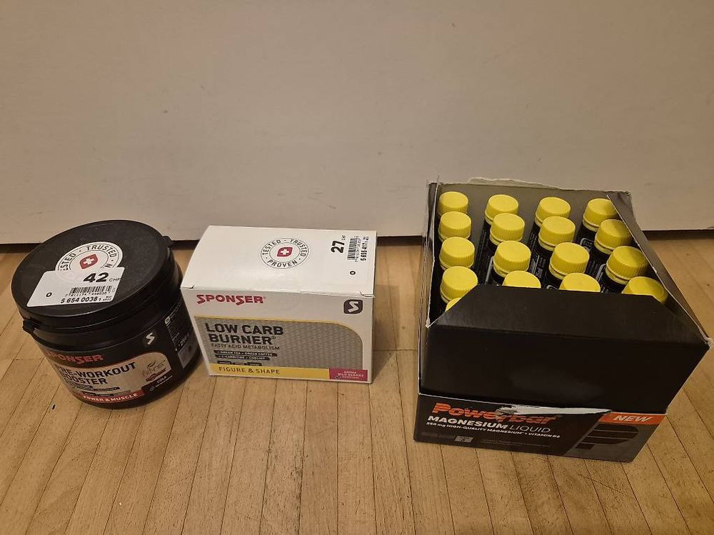 Powerbar Magnesium, Sponsor Low Carb & PreWorkout Booster (Neu und ...