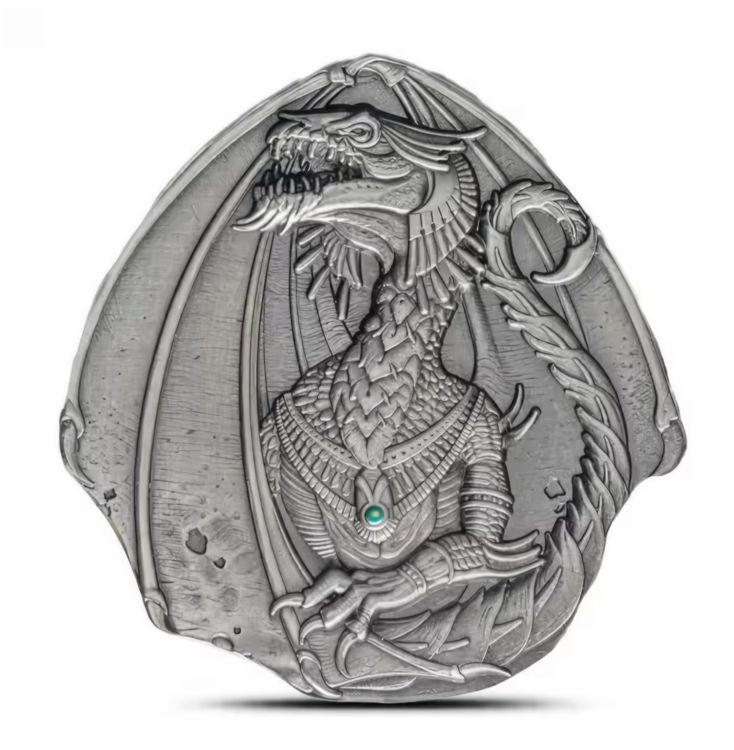1 $ Dollar Dragons of the World - Egyptian Dragon 1 Unze (Neu und ...