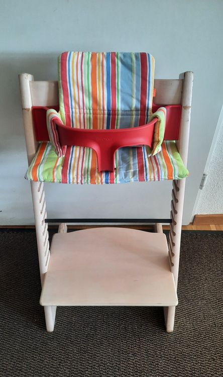 Tripp Trapp White Wash mit Zubehör (Gebraucht) in Volketswil für CHF ...