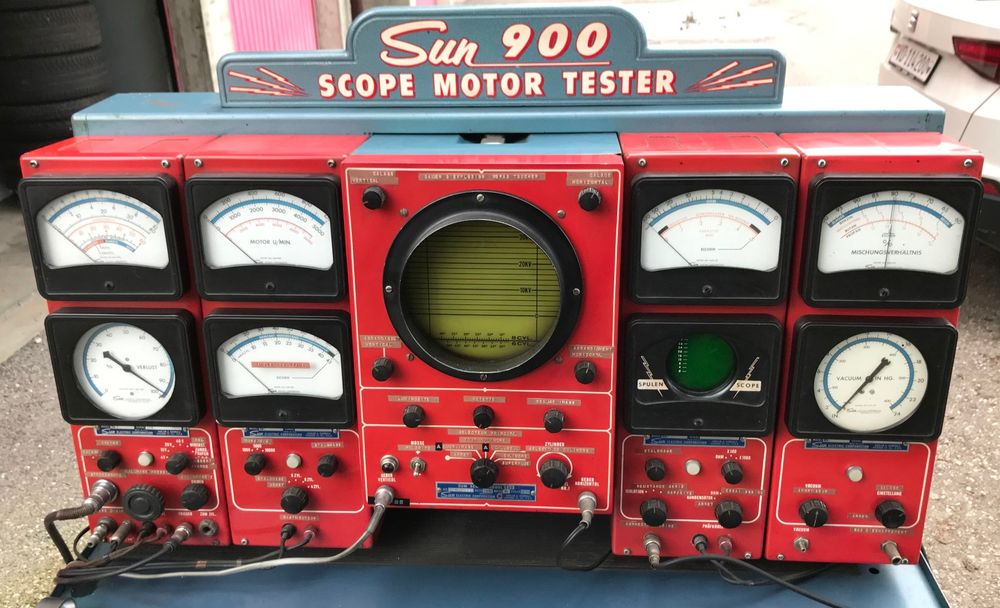 Tester atelier Sun 900 Scope motor tester Werkstatt tester (Defekt) in ...