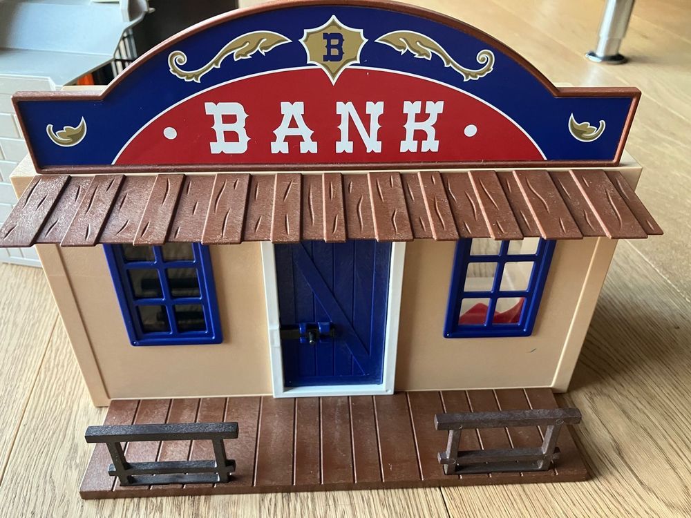 Playmobil Wilder Westen: Bank, Gefängnis und Sheriff (Gebraucht) in für ...