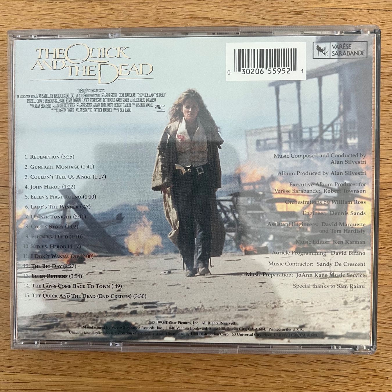 Alan Silvestri -. The Quick And The Dead / CD - 1. US 1995 (Gebraucht ...