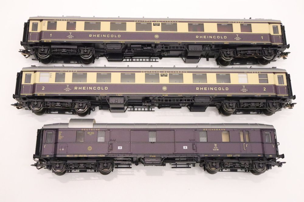 Märklin 41929 DRG Schnellzugwagen-Set "Rheingold", AC H0 (Gebraucht) in ...