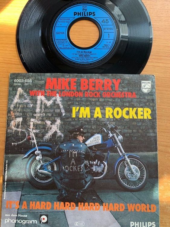 Mike Berry & The London Rock Orchestra - I'm A Rocker / 1. D (Gebraucht ...