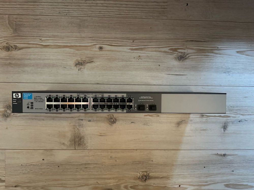 Switch HP Procurve 1810-24G J9450A 10/100/1000 Mbts/s (Gebraucht) in ...