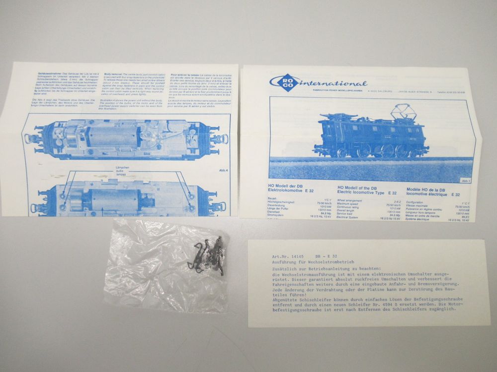 Roco 14145A E-Lok BR 132 DB AC Analog H0 (Gebraucht) in Basel für CHF ...