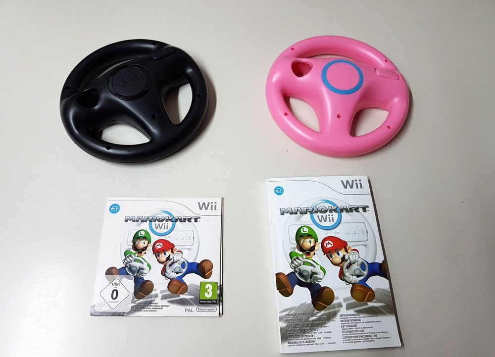 😎 Mario Kart mit 2 Lenkrad für Wii Rennspass garantiert (Gebraucht) in ...