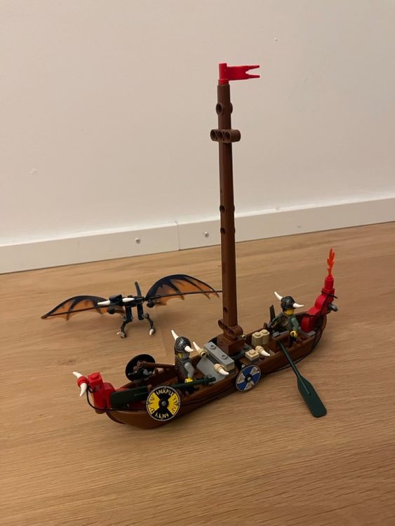 Lego Vikings 7016 Wikinger-Boot und Flugdrache (Gebraucht) in ...