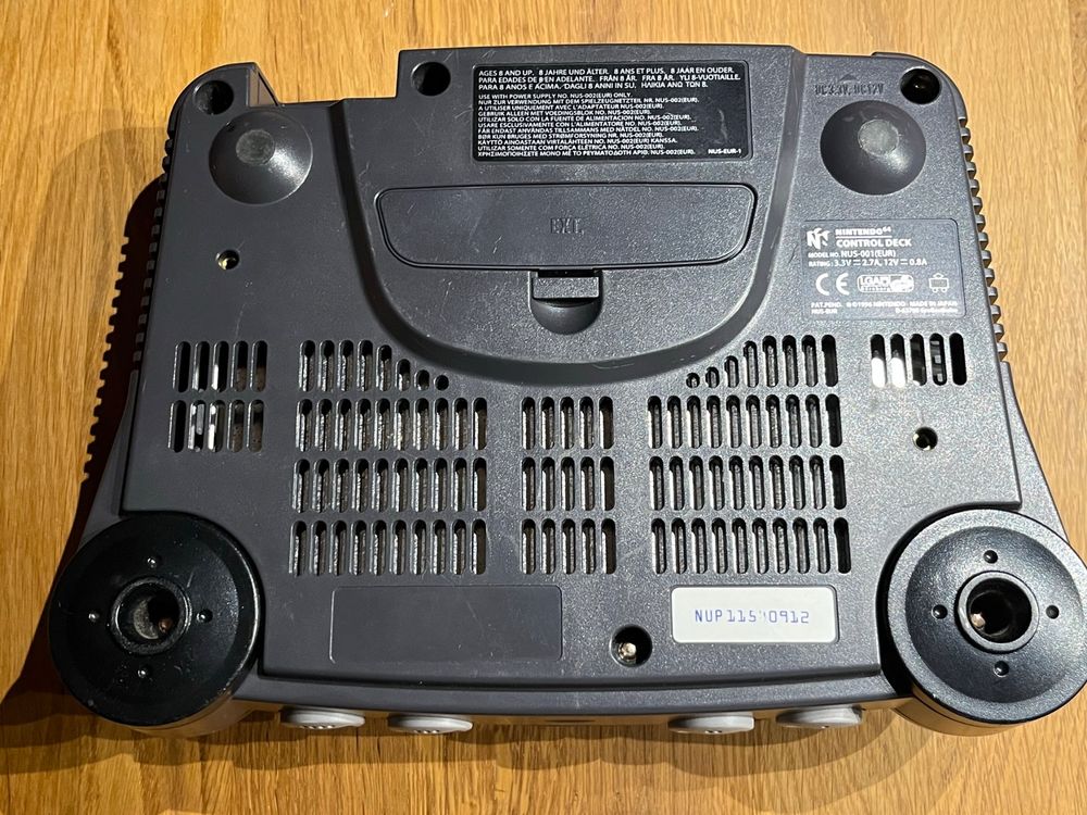 Nintendo 64 N64 + 2 Spiele Super Mario 64 Konsole Retro (Gebraucht) in ...