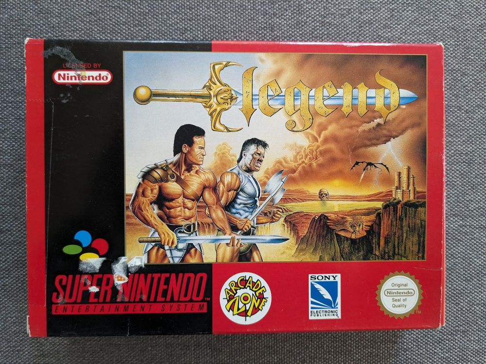 Legend für SNES/Super Nintendo mit OVP und Anleitung | Kaufen auf Ricardo