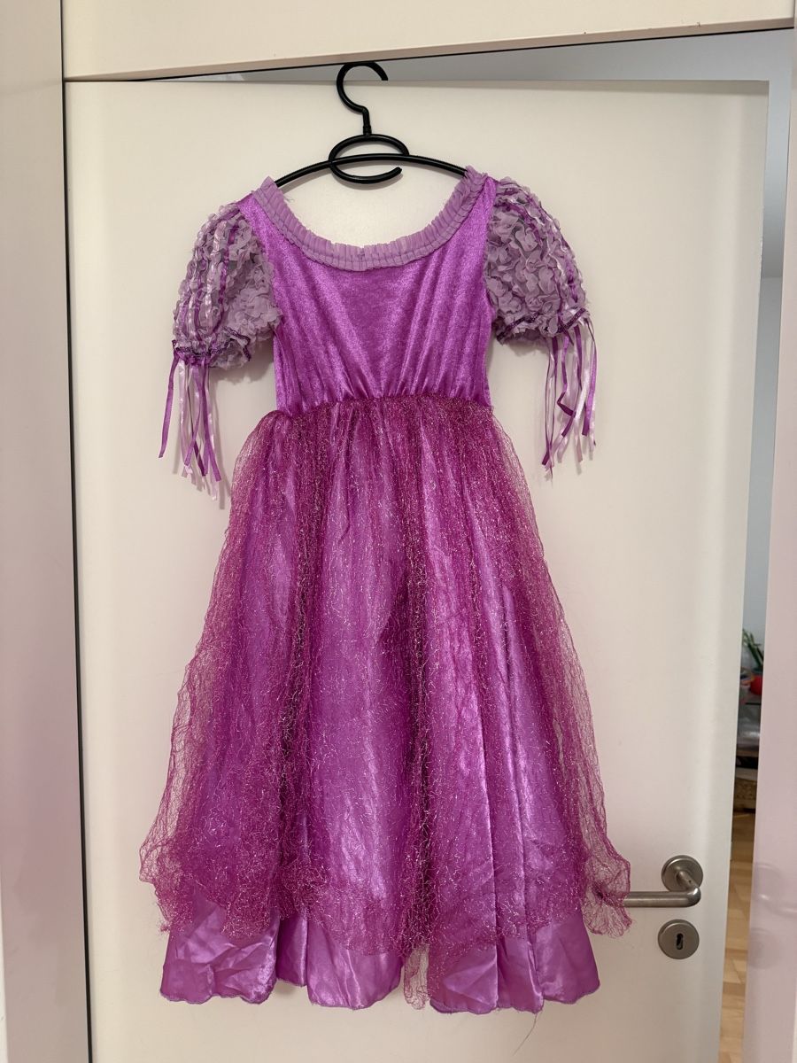 Déguisement de princesse Raiponce, taille 140, violet (D'occasion) à ...