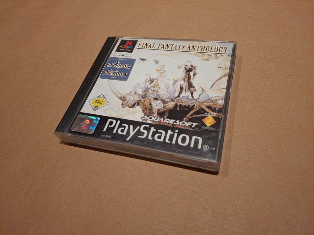Final Fantasy Anthology - Europa Edition: FF IV 4 + V 5 PS1 (Gebraucht ...