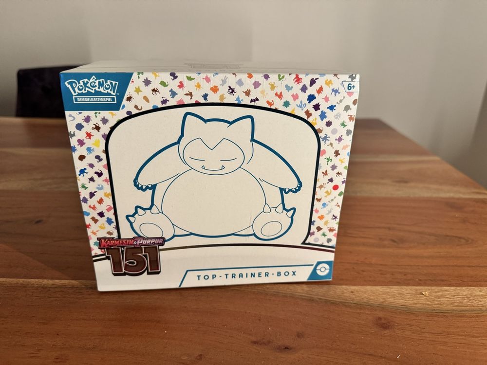 Pokémon 151 Top Trainer Box DE- Neu & ungeöffnet! (Neu und ...