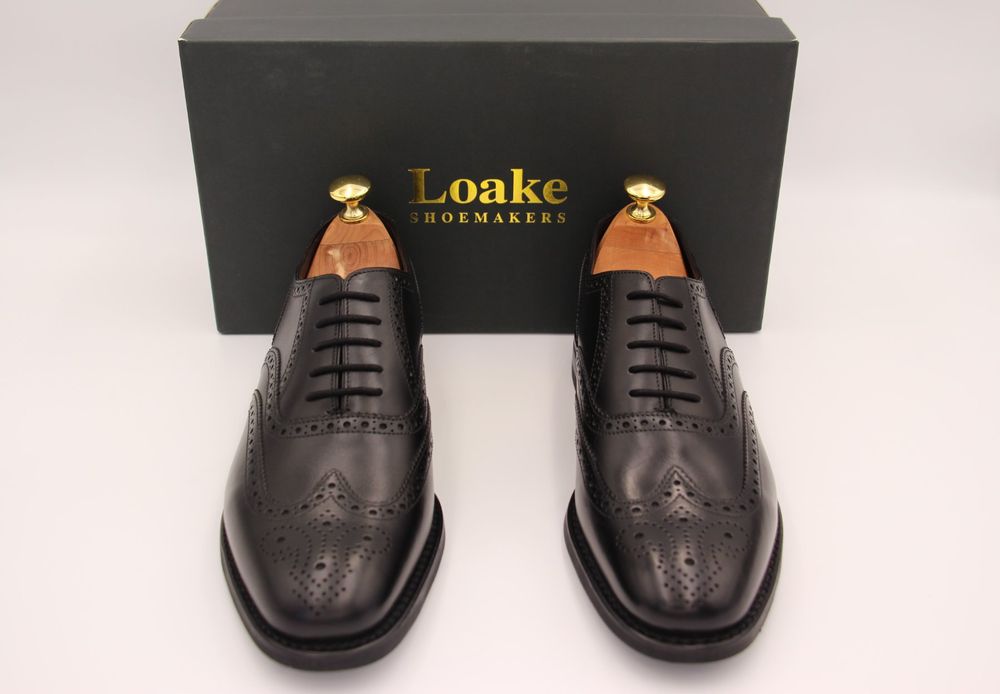 **NEU** Herren Brogue Schuhe aus Kalbsleder von LOAKE | Kaufen auf Ricardo