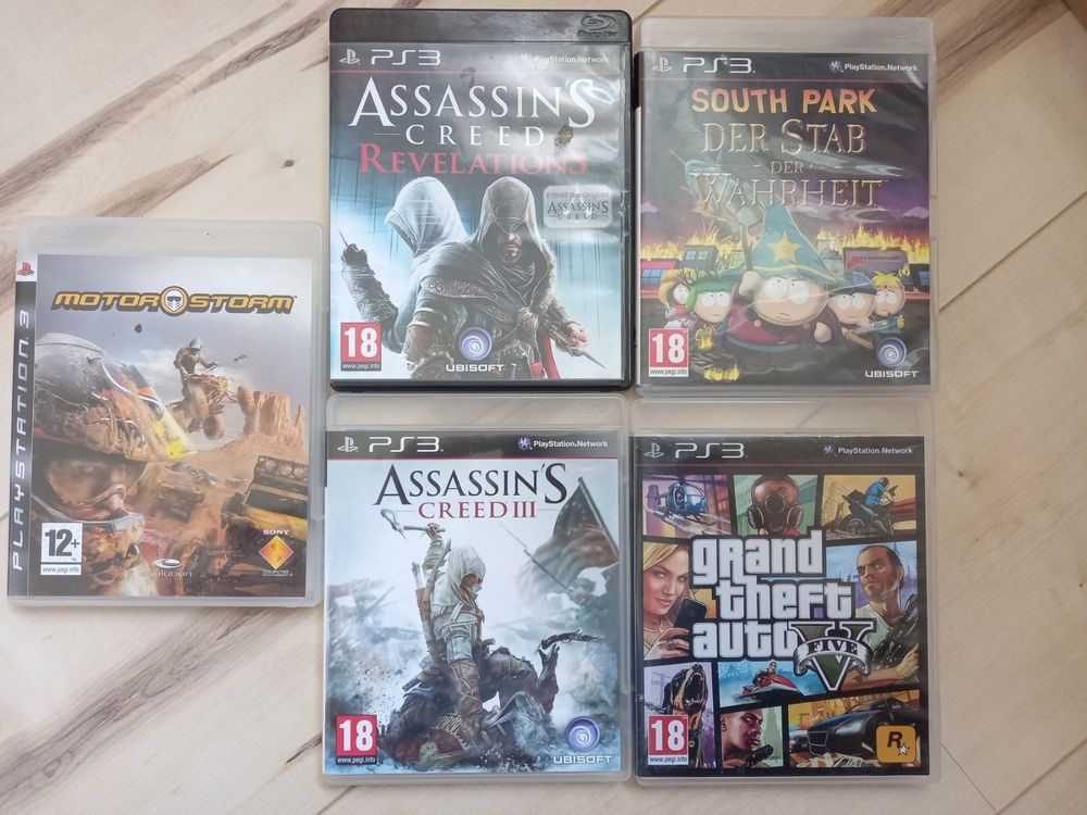 PS3 5 Spiele packet ab 18 Jahren mach jemandem eine Freude | Kaufen auf ...