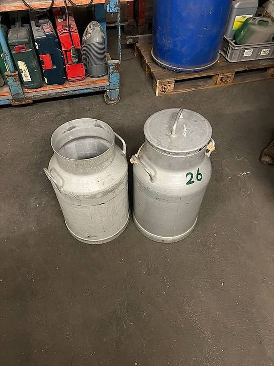 2 Milchtansen gross 40 lt / 1 Stk. mit Deckel (Gebraucht) in Rheineck ...