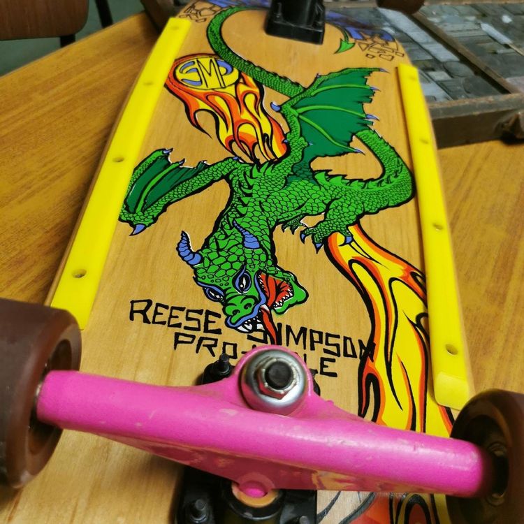 SKATEBOARD VINTAGE B.B.C REESE SIMPSON NOS OLD SCHOOL 80'S (Neu (gemäss ...