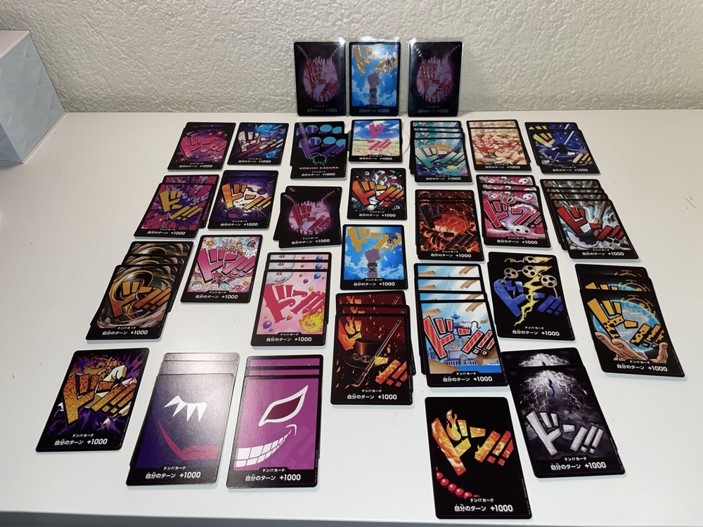 One Piece Don!! Sammlung inkl. 3 Holo Don!! (Neu (gemäss Beschreibung ...